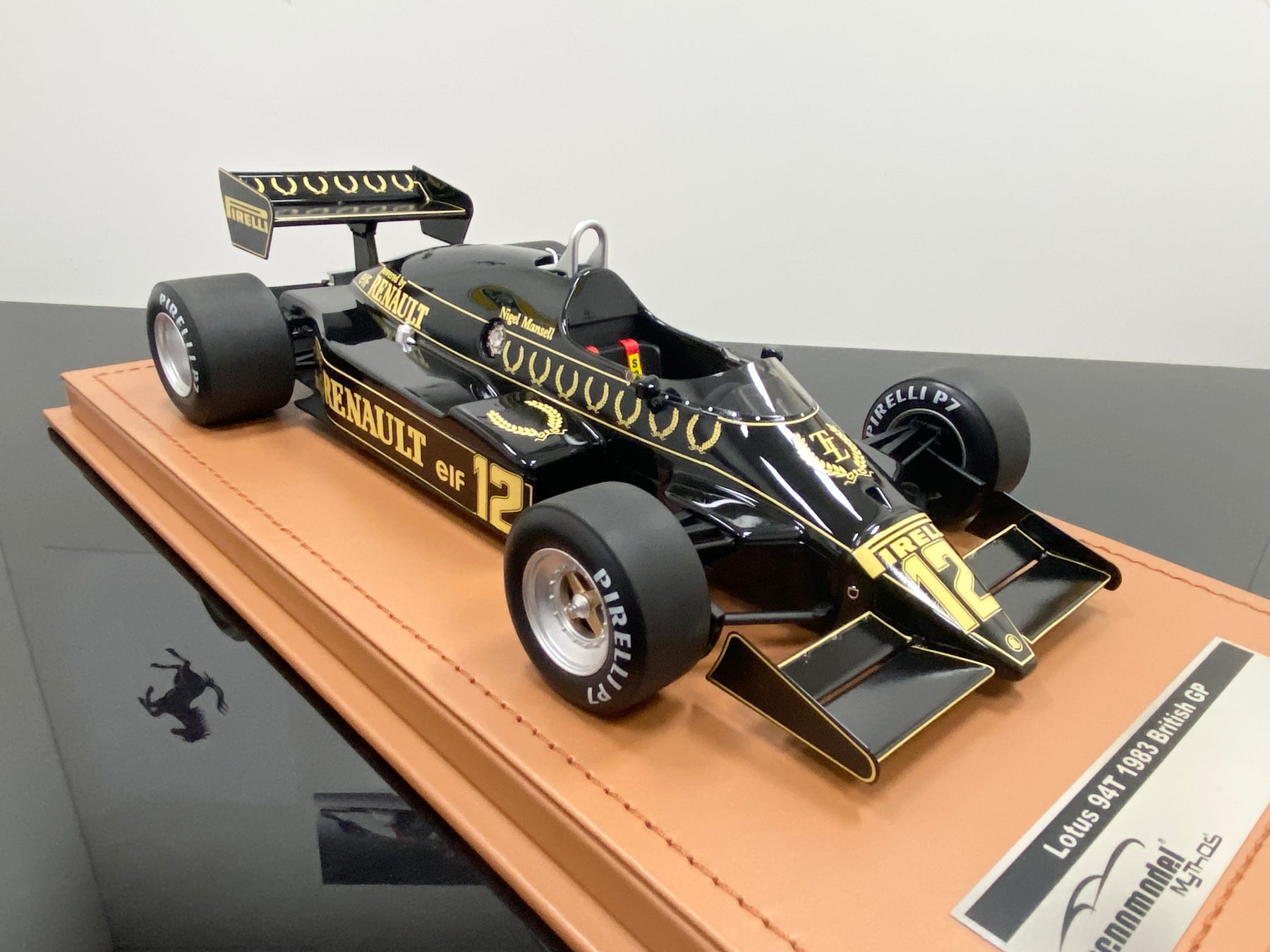 1:18 scale Lotus 94T Mansell #12 1983 British Grand Prix winner ...