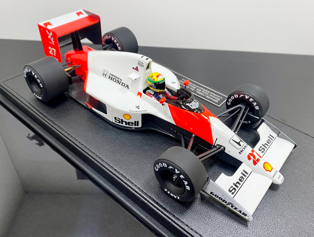 McLaren MP4/5B #27 Monza 1990 1:18 Scale Ayrton Senna World Champion ...