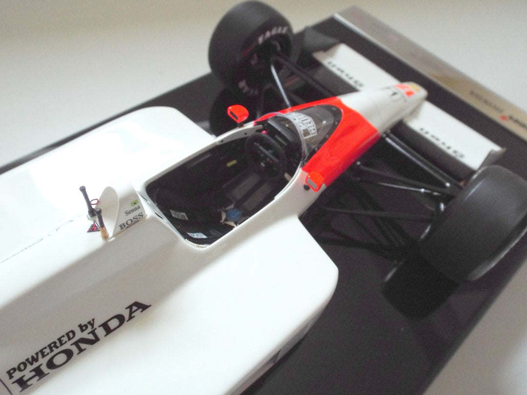 Amalgam McLaren MP4/4 1:18 scale WITH MARLBORO DECALS – Revilo Model Cars