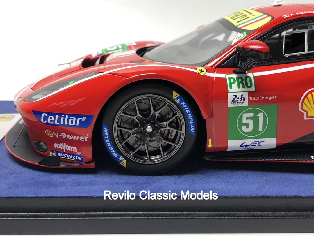 Ferrari 488 GTE Le Mans class winner #51 1:18 scale – Revilo Model Cars